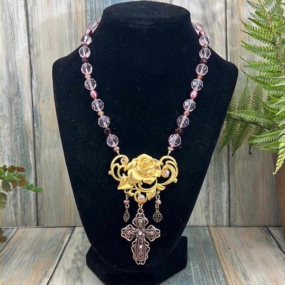 Adorned Crown Jewelry | Jewelry | Adorned Crown Artisan Assemblage Pink ...